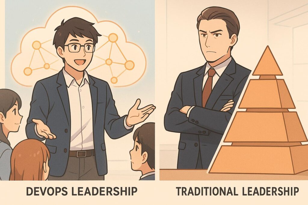 DevOps Leadership vs Traditional Leadership - TECHVZERO